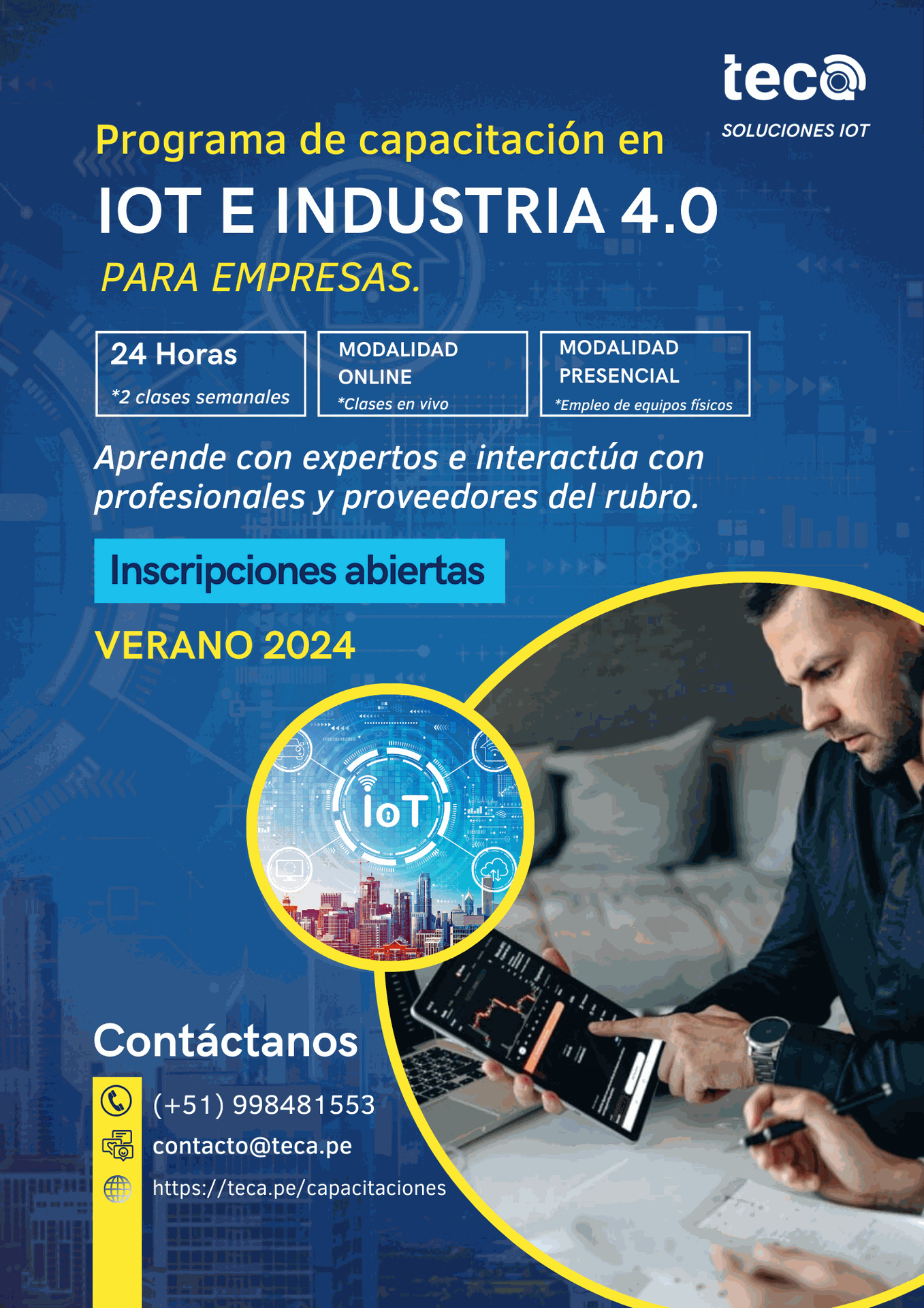 capacitaciones | Teca | Soluciones IoT